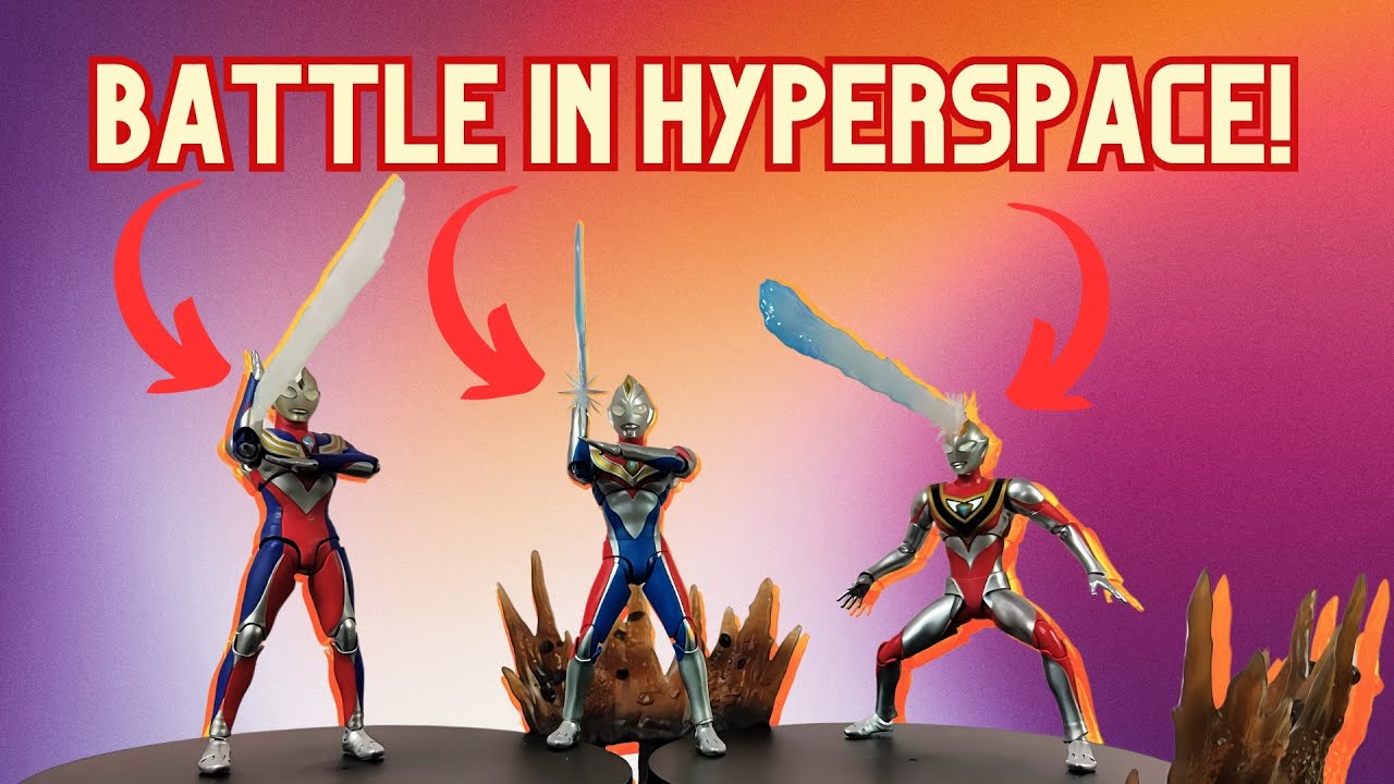 Dynamic Action Figures Showdown! (SH Figuarts Ultraman Tiga, Dyna ...