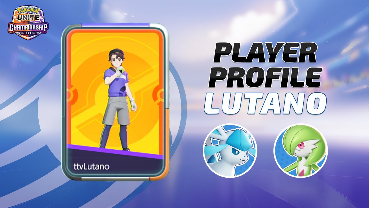 Player Profile: Lutano | Pokémon UNITE Championship Series - YouTube