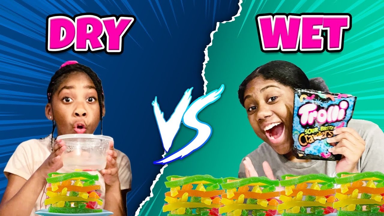 WET VS DRY CHALLENGE (Lani gets physical 😂) - YouTube
