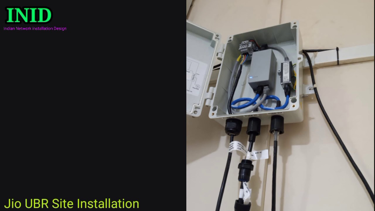 Jio UBR sites installation ||Indian Network installation Design - YouTube