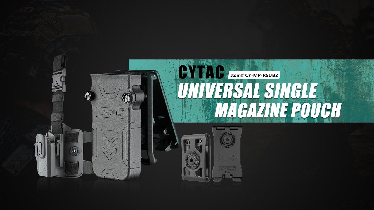 Cytac User Manua | Universal Single Magazine Pouch (Tooth Gear ...