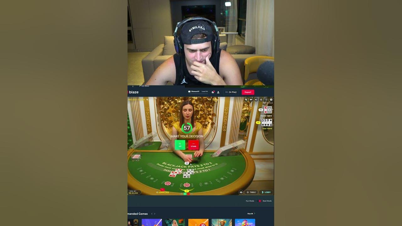 Jon rei do black jack ! - YouTube