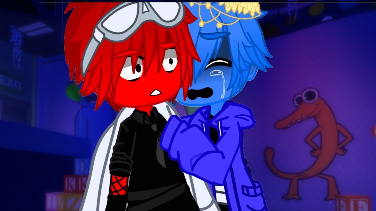 || ︎ primeiro Amigo de blue rainbow friends ︎|| 《gacha ultra》 - YouTube