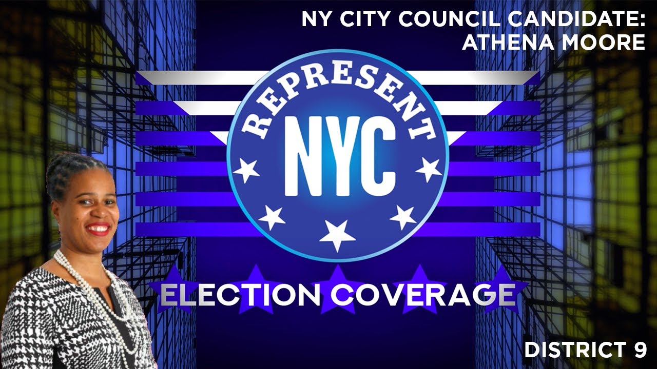 Represent NYC Election Coverage: Athena Moore Candidate Statement - YouTube