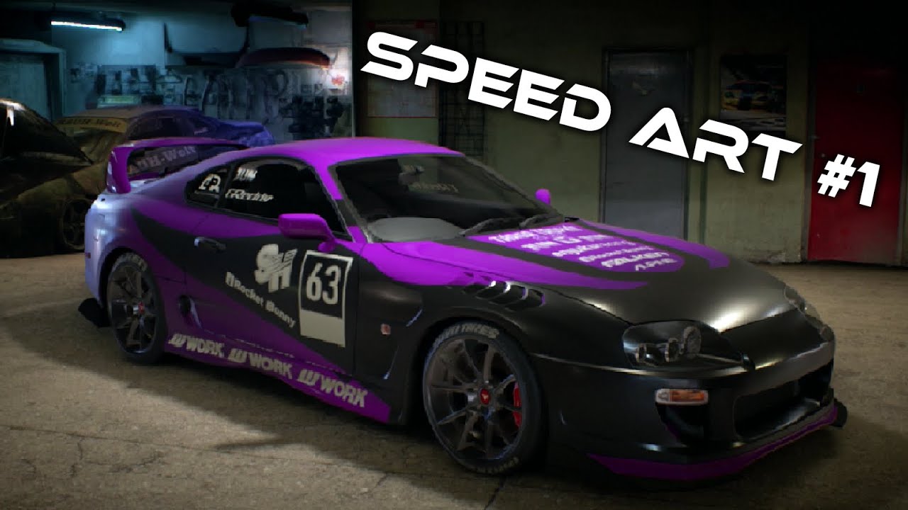Need For Speed 2015 wrap editor speed art #1 - YouTube
