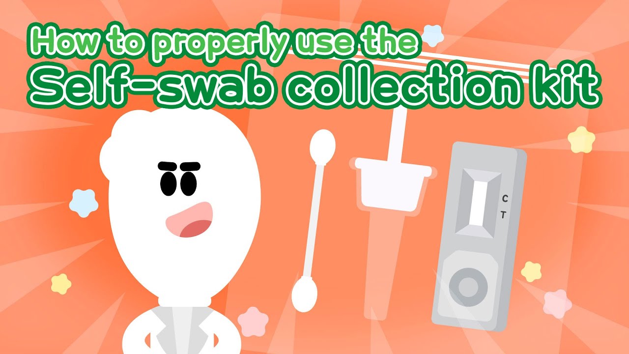 How to use the self-swab collection kitㅣCovid-19ㅣKidsㅣART - YouTube