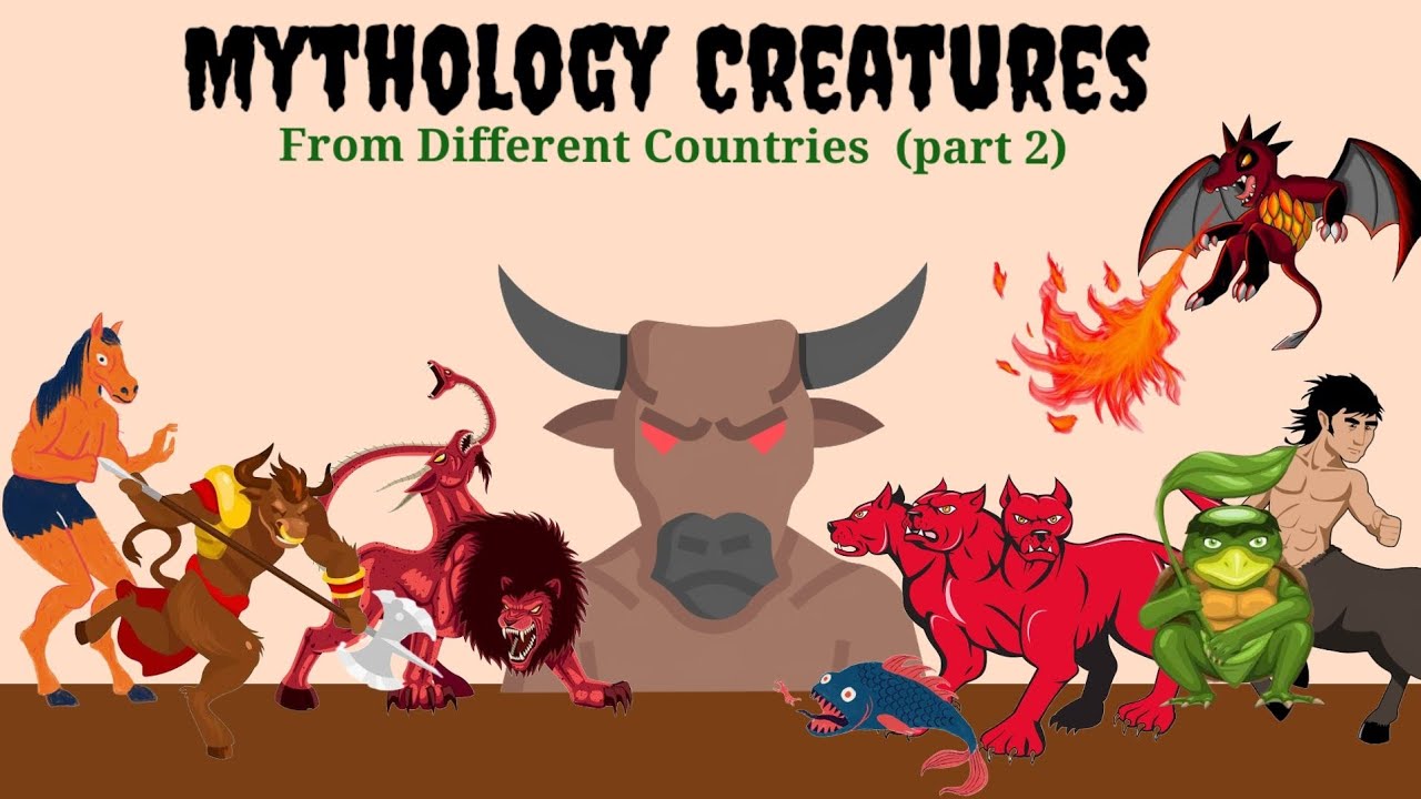 Mythology creatures From Different Countries [ Part -2] - YouTube