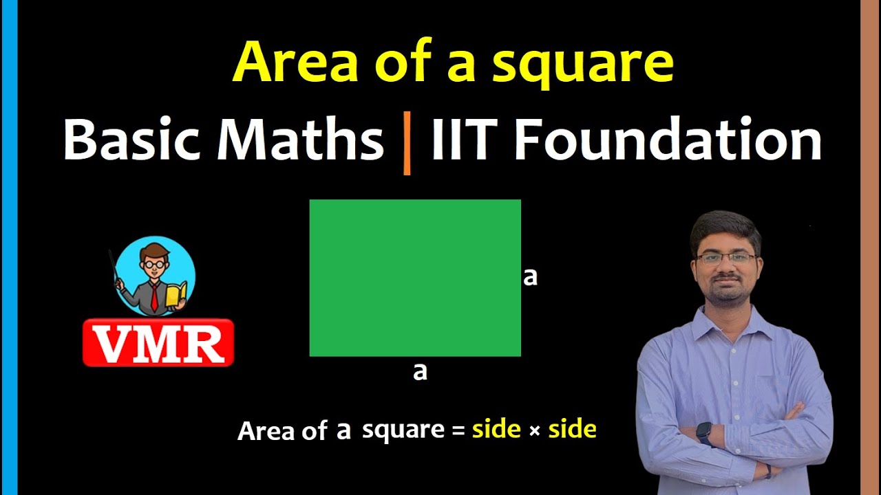 Area of a Square | IIT Foundation | Mathematics | Class-6 | NCERT ...