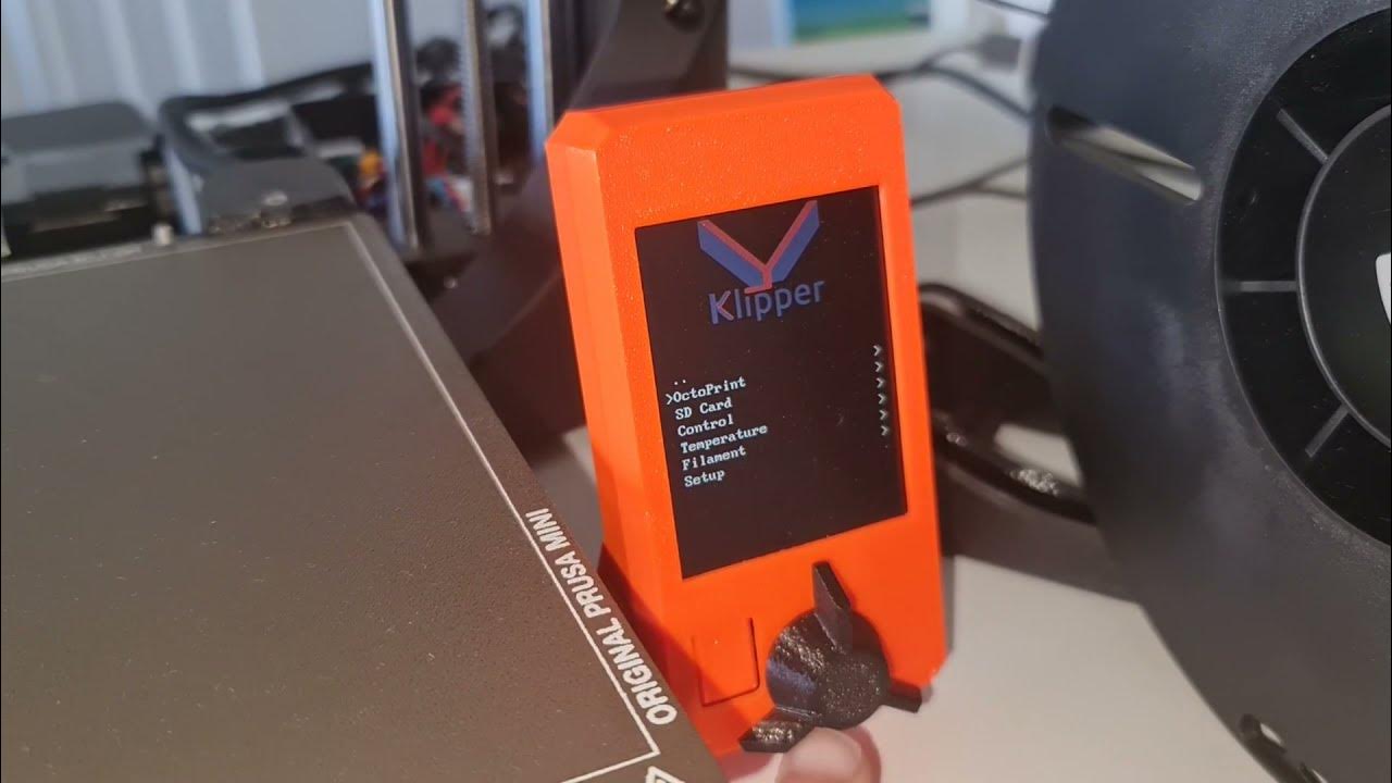 How to install klipper on Prusa mini running Octoprint. - YouTube