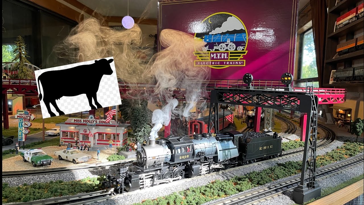 NEW ARRIVAL!! The Erie 0-8-8-0 Angus Camelback by MTH! - YouTube