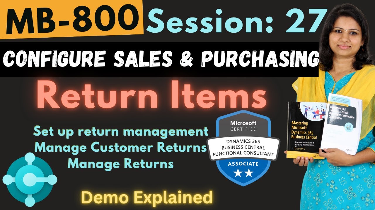 MB-800 Business Central Functional Training | Setup & Manage Customer ...