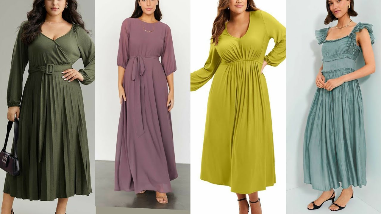 Plus Size Perfection Maxi Dresses that Flatter a Big Belly for Any ...