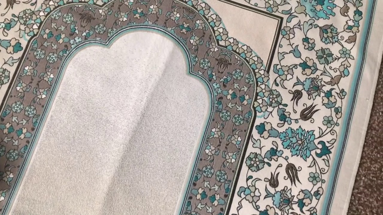 Bazachi Rainbow Prayer Rug - YouTube