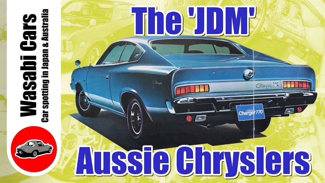 The JDM Aussie Chryslers - Charger 770 and 318 Sedan - YouTube
