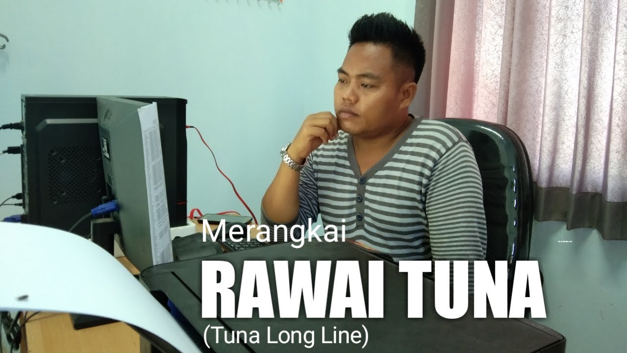 Merakit Alat Tangkap Pancing Rawai Tuna (Tuna Long Line) - YouTube