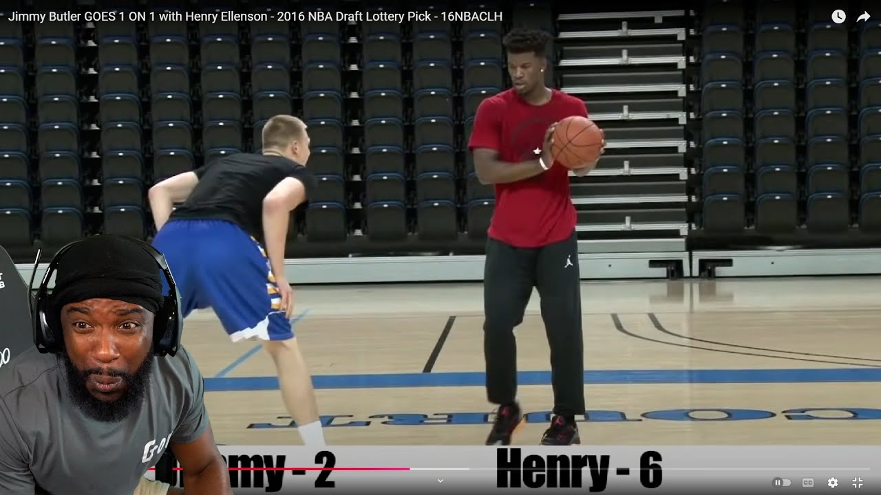 HE DRAGGED HIM! JIMMY BUTLER 1v1 NBA DRAFT LOTTERY PICK! Reaction - YouTube
