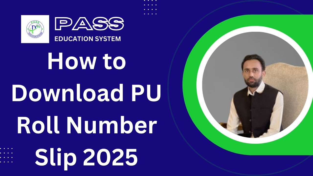 How to Get Punjab University Entry Test Roll Number Slip 2025 I PU Roll ...