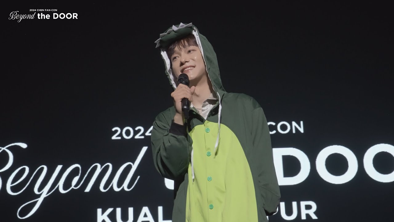 저는 여러분을 진짜 많이 사랑해요🦖💛ㅣ2024 CHEN FAN-CON 'Beyond the DOOR' in Kuala ...