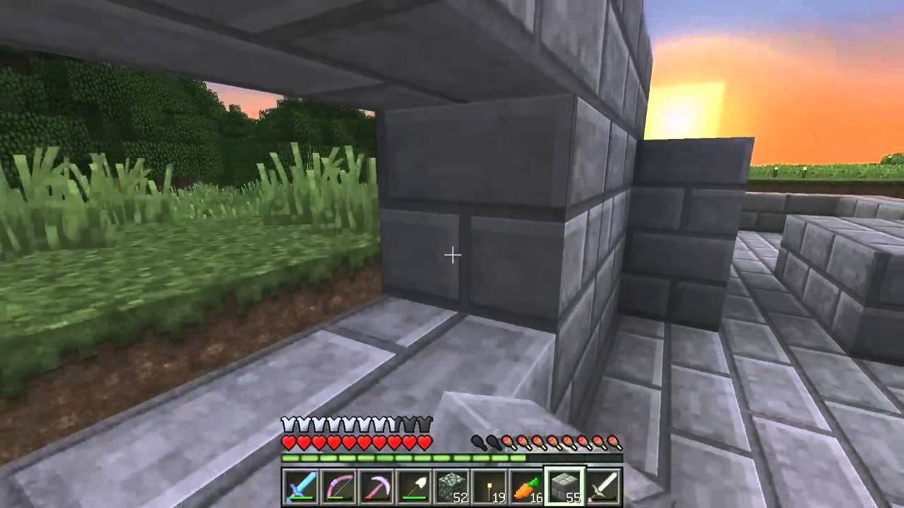 Minecraft LastTask #35 Городская стена - YouTube