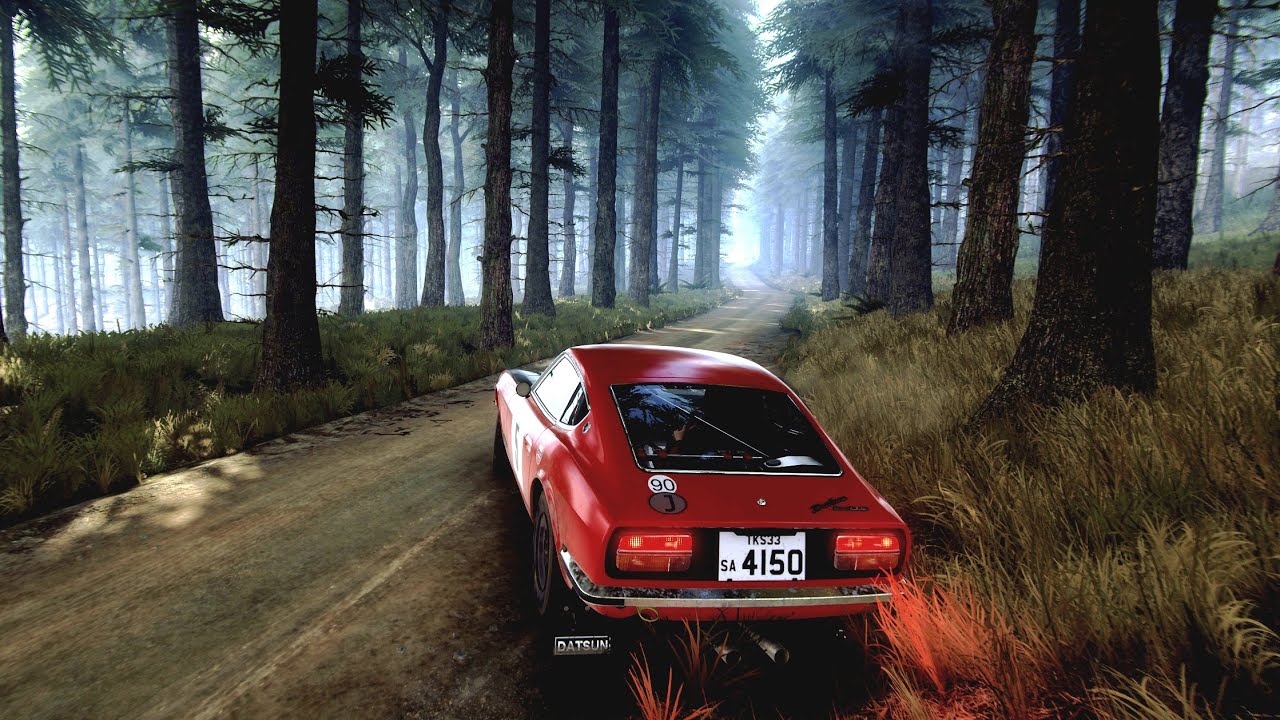[VR] Datsun Z240 H3. Rally Scotland. Old Butterstone Muir. DiRT Rally 2 ...