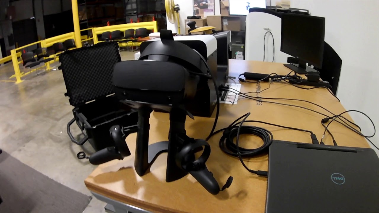 VR Reach Simulator Setup and Storage - YouTube