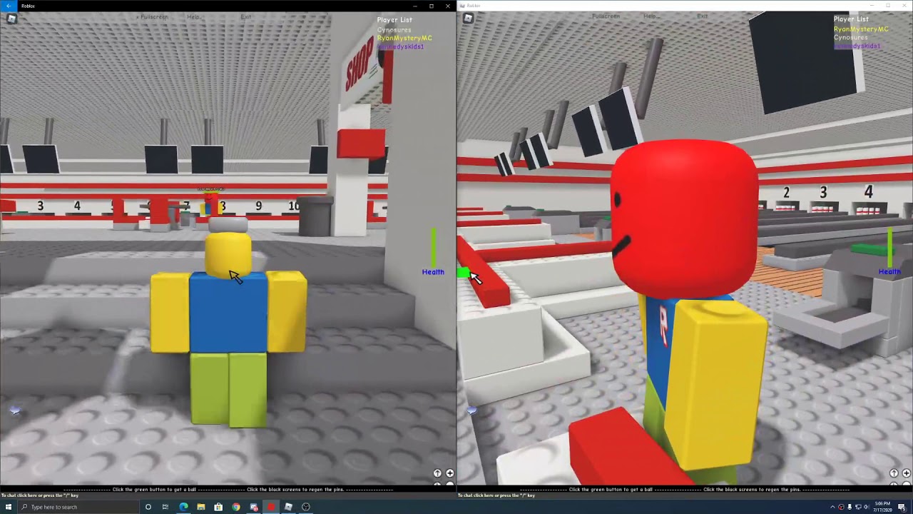 Side by side Roblox - YouTube