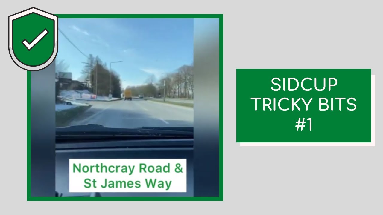 Sidcup test routes - Tricky #1 - YouTube