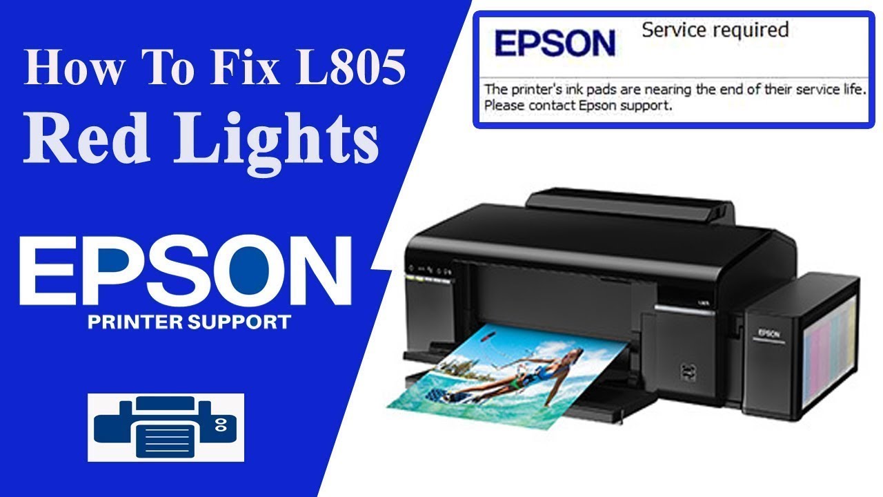 epson l380 red light blinking solution l3110, l360, l220, l3110, 3210 ...
