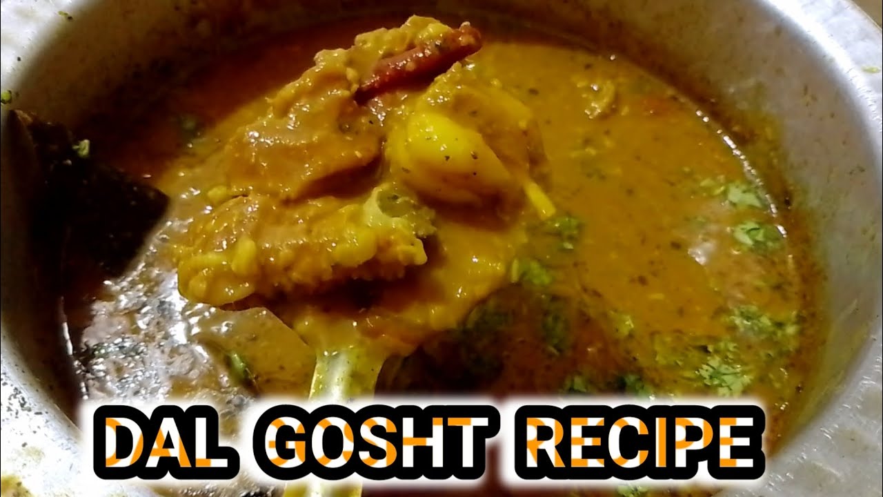Most Famous Dal Gosht Recipe | Bawarchi Style Dal Gosht Recipe | Mumbai ...
