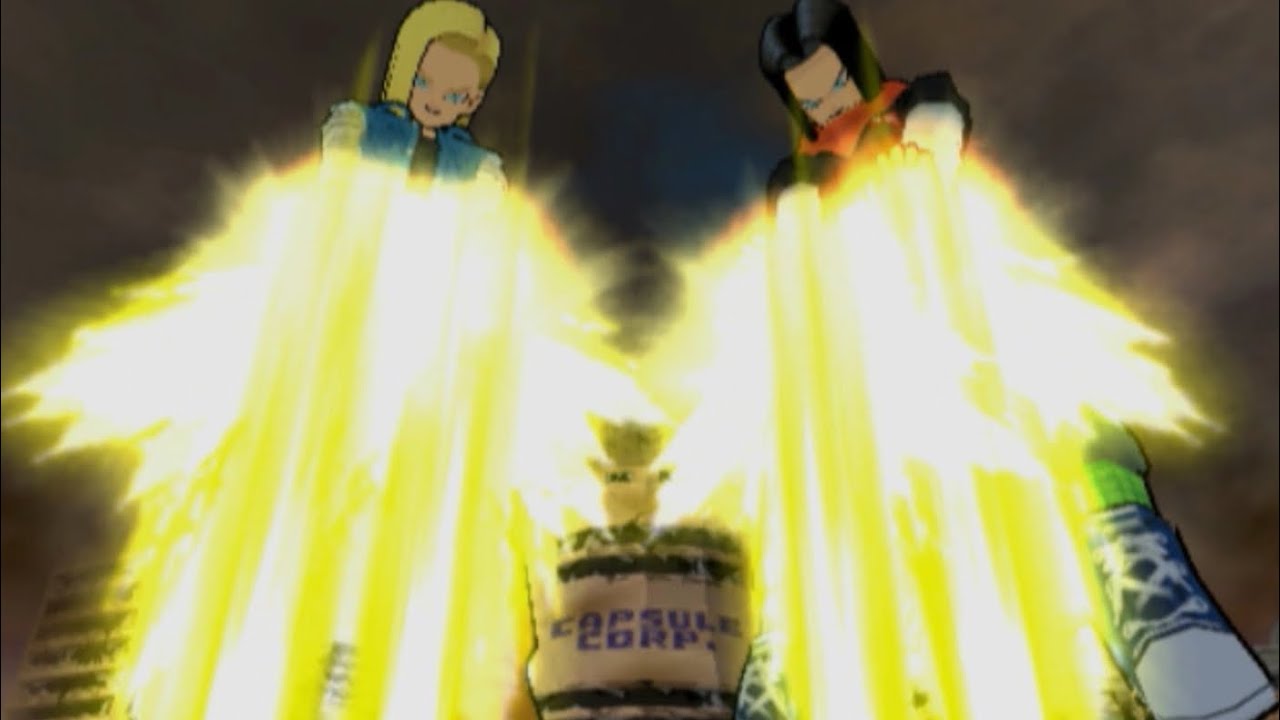 Dragon Ball Z Budokai 3 - Budokai 1 Android 17 & 18 Accel Dance - YouTube