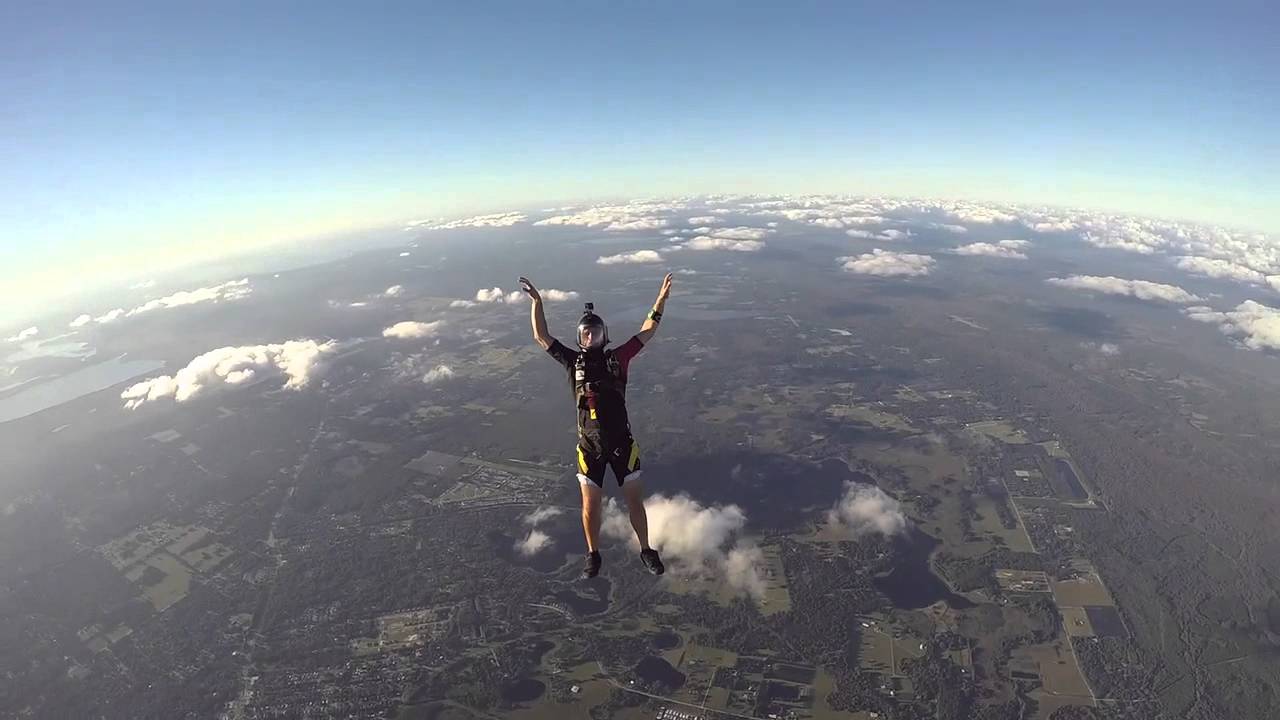 Tribu Action Summer Freefly Angle Flying Skydive, Shered the Sky - YouTube
