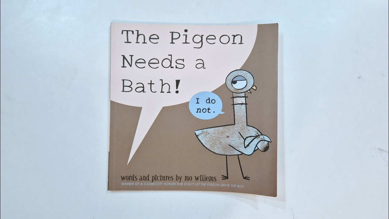 The Pigeon Needs a Bath! | mo willem | Read Aloud I 영어원서 읽기 - YouTube