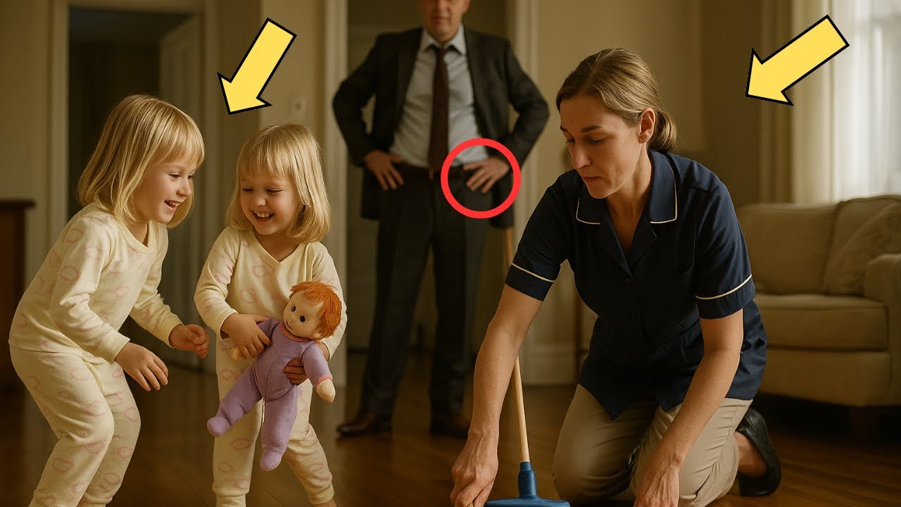 AUCUNE femme de ménage n’a duré avec les JUMELLES DU Patron riche ...