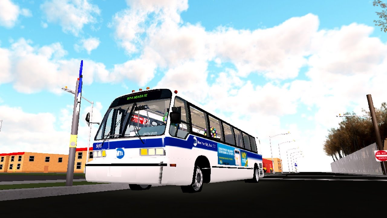 MTA New York City Transit | 1998 Novabus RTS #5083 | B74 to Coney ...