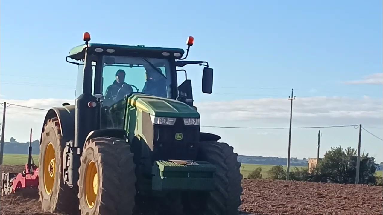 aratura con ripper John Deere 7290r - YouTube