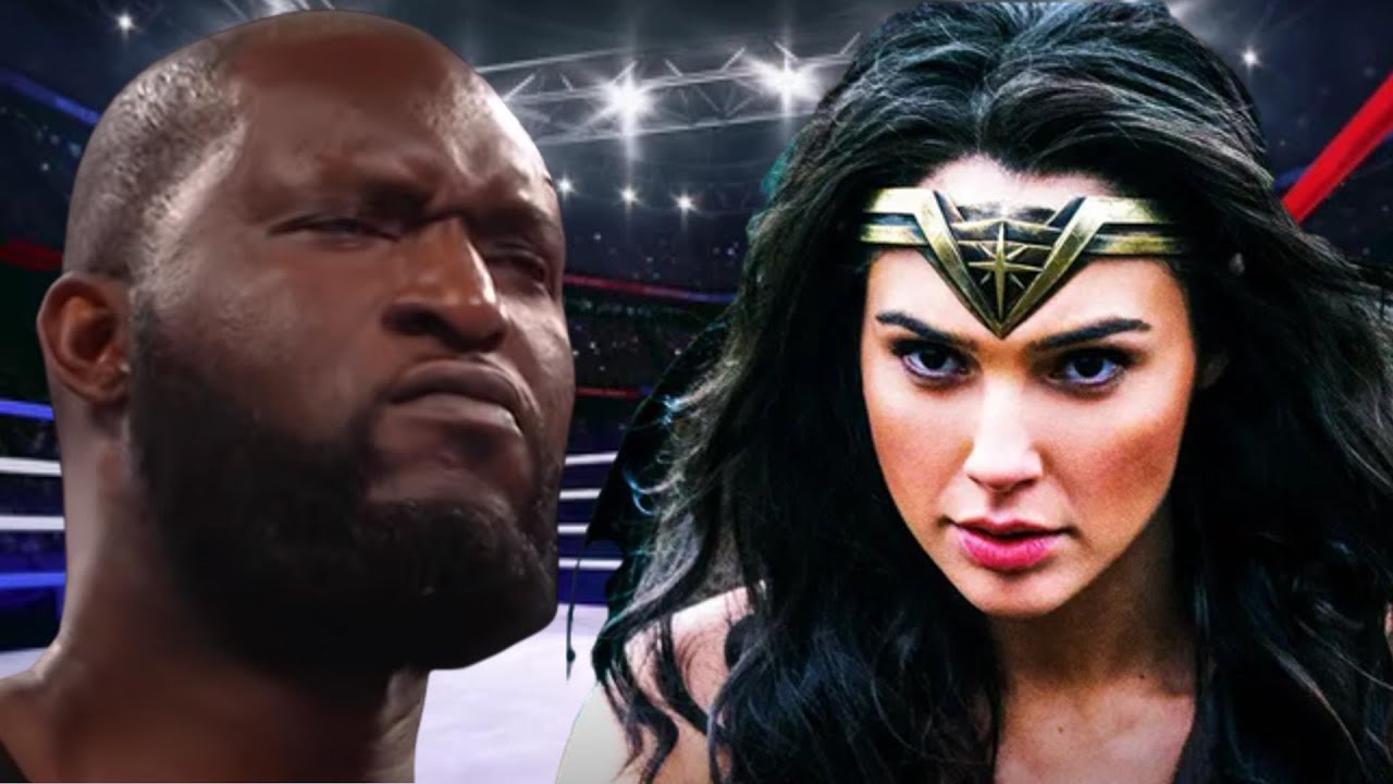 FULL MATCH - Wonder Woman vs Omos | WWE Intergender Match - YouTube