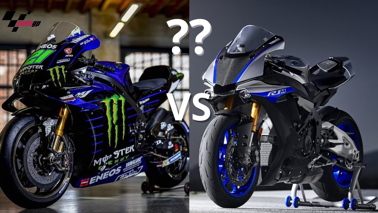 DIFERENÇA entre moto da MOTOGP e moto NORMAL - YouTube