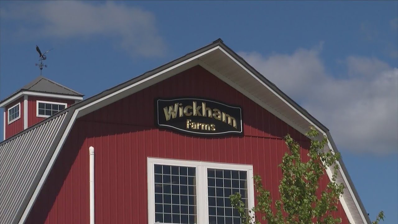 Wickham Farms opening new Cider Barn - YouTube