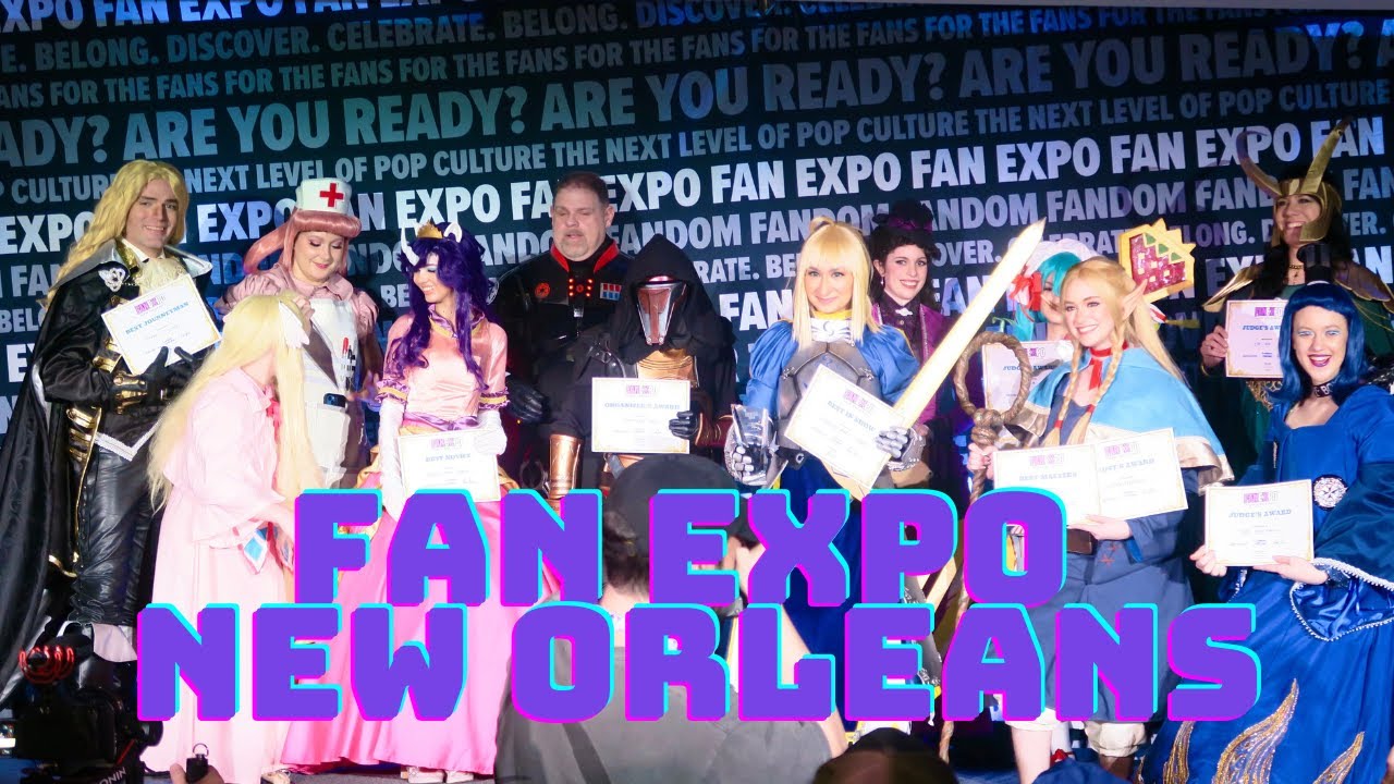 Fan Expo New Orleans 2024 Vlog (Cosplay, Fandom, Aerial Arts, & More ...