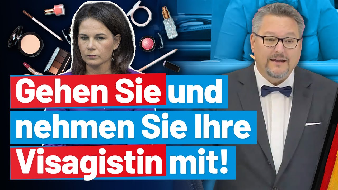 Frau Baerbock, zahlen Sie Ihr Facelift selbst! Stefan Keuter - AfD ...