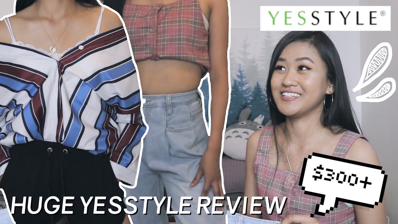 HUGE YesStyle Try on Haul/Review + GIVEAWAY [ENDED] - YouTube