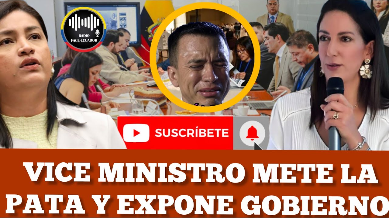 VICE MINISTRO DE EDUCACIÓN METE LA PATA EN LA ASAMBLEA Y EXPONE AL ...