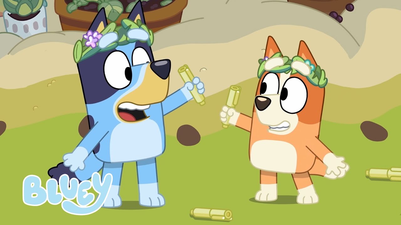 Relax on Rug Island 🤩 🏝️ | Wholesome Bluey Moments to Unwind | Bluey ...