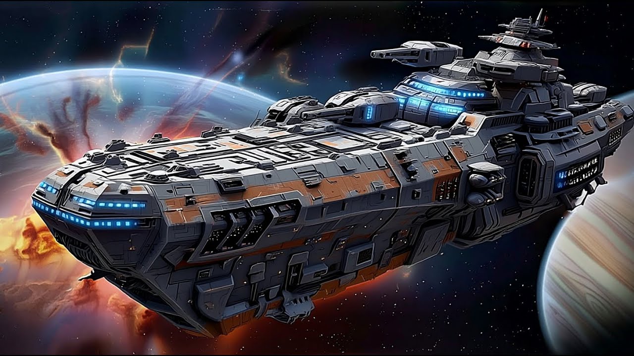 “The Galaxy Stopped in Awe As Humanity’s Warship Cast Its Shadow Over ...