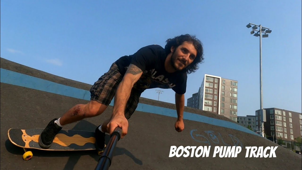 Boston Pump Track - YouTube