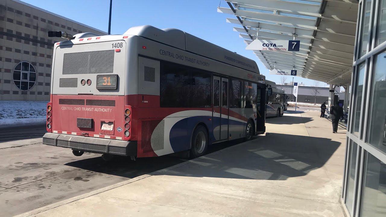 COTA BUS 1408|| 31 HUDSON NE TO EASTON 2014 Gillig CNG 30’ (EX CBUS ...