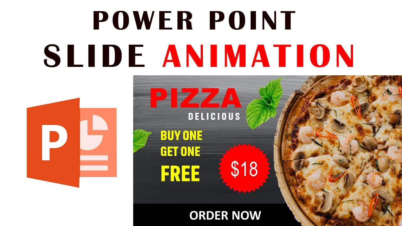 Pizza PowerPoint Transition: Dynamic Slide Animation Tutorial - YouTube