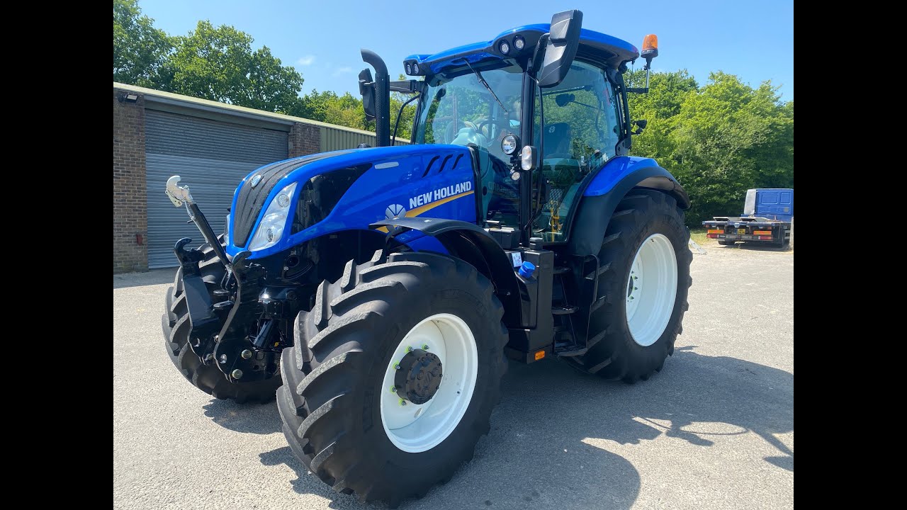 New Holland T6.180 - YouTube