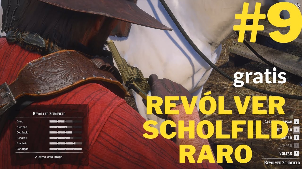 Revólver Schofield gratis.Red Dead Redemtions 2-Como pegar o Revólver ...