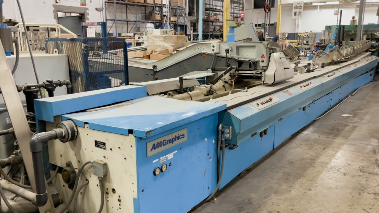 Harris UB 227 (1994) - Allaoui Graphic Machinery GmbH - YouTube